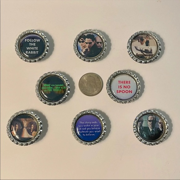 Hand Crafted | Other | 8 Piece The Matrix Magnet Set | Poshmark
